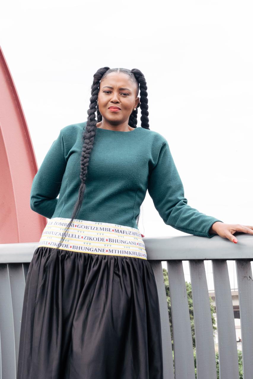 Satin and Melton Dress – UMNOMBO Apparel